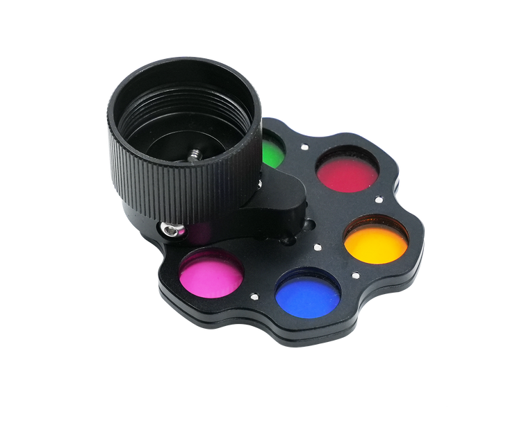 Color Filter wheel for 2000 Lumen diving light – DIVEVOLK
