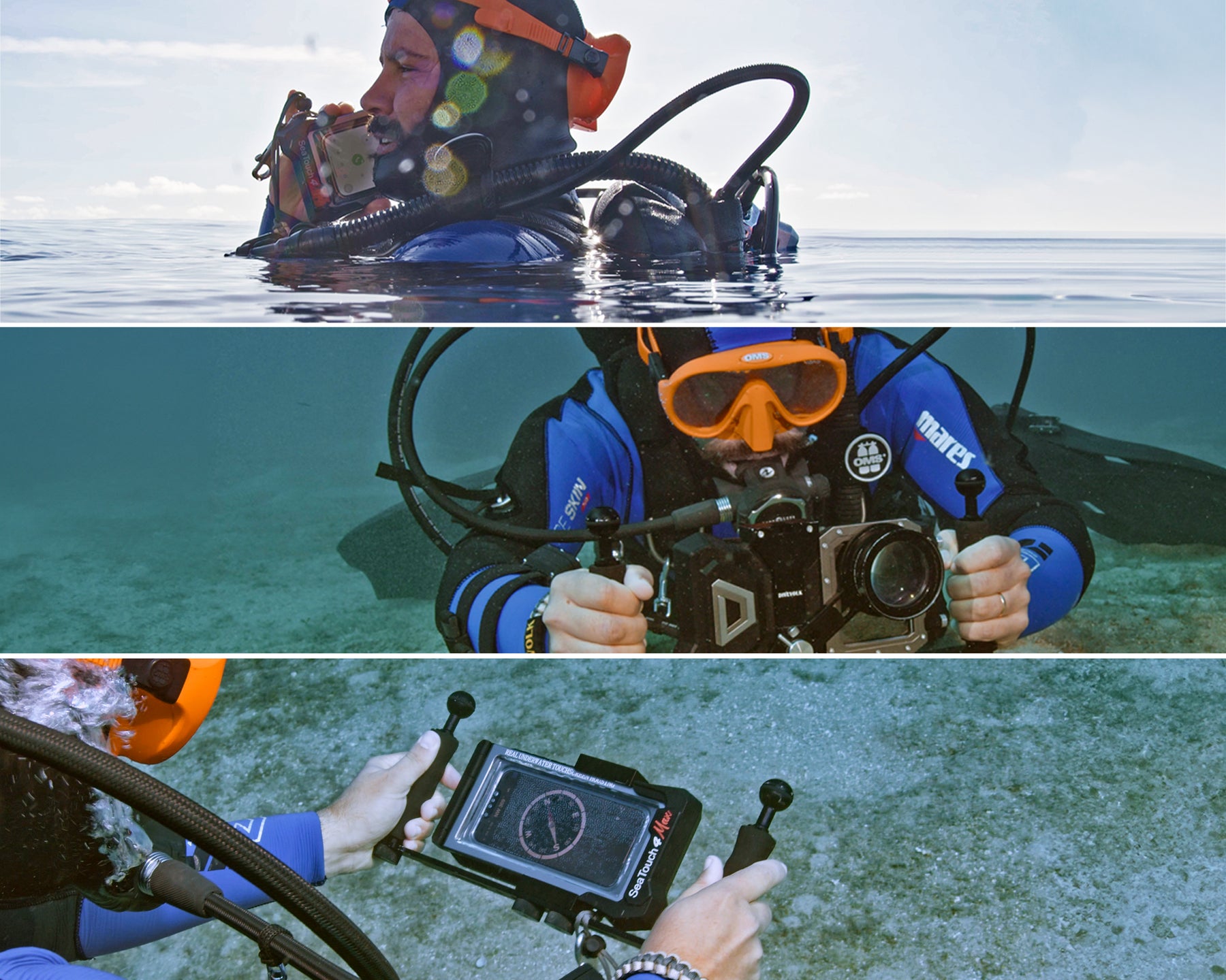 DIVEVOLK Underwater Housing, iPhone Diving Case, Dive Housing