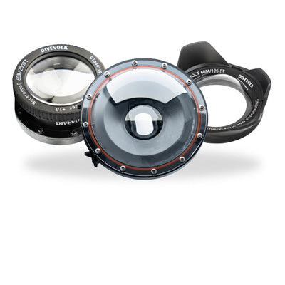 DIVEVOLK Underwater Housing, iPhone Diving Case, Dive Housing